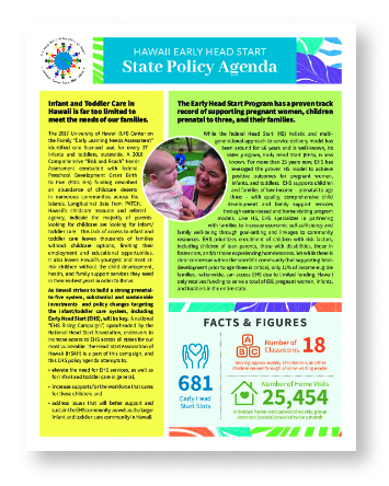 Early Head Start State Policy Agendas - NHSA