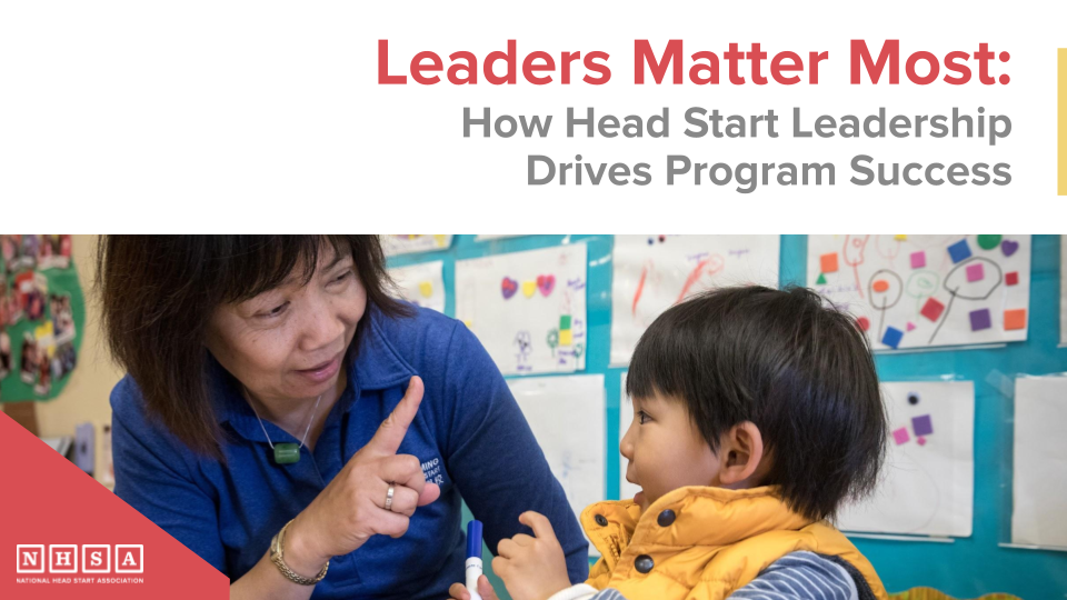 Webinar: Leaders Matter Most - NHSA